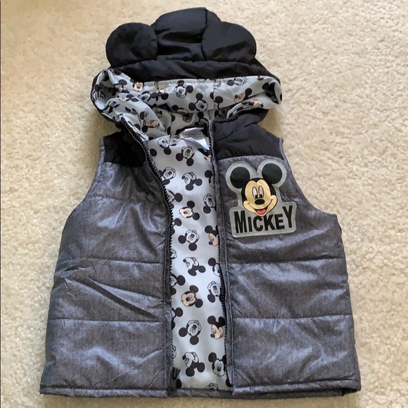 Disney | Jackets & Coats | Mickey Mouse Vest | Poshmark